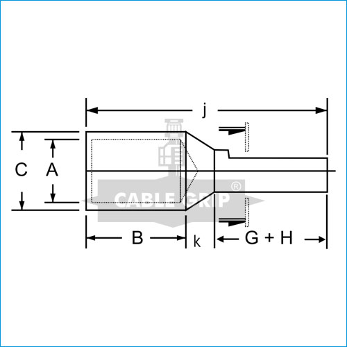 CGI Copper Reducer Terminal Wire Pin | Copper Tubular Terminals | Cable ...